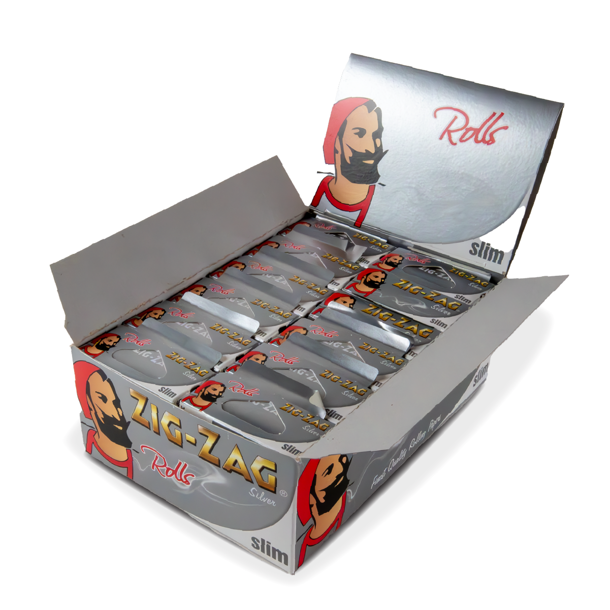 Zig Zag Rolling Papers: Slim Rolls No.1 (24 Pack) – Blazed Wholesale