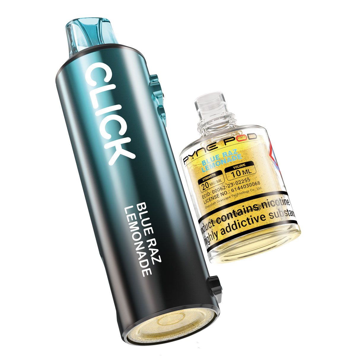 Pyne Pod Click 10K Refill Pods: Blue Raspberry Lemonade - 20mg – Blazed ...