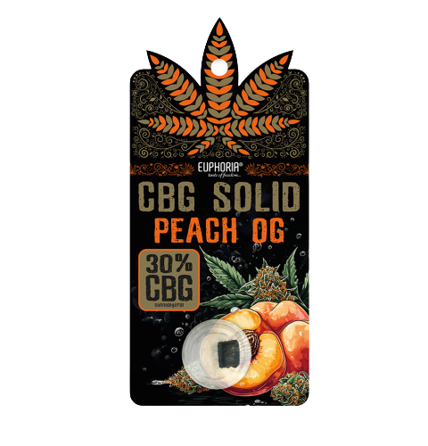 Euphoria Peach OG CBG Solid Extract 30% – Blazed Wholesale