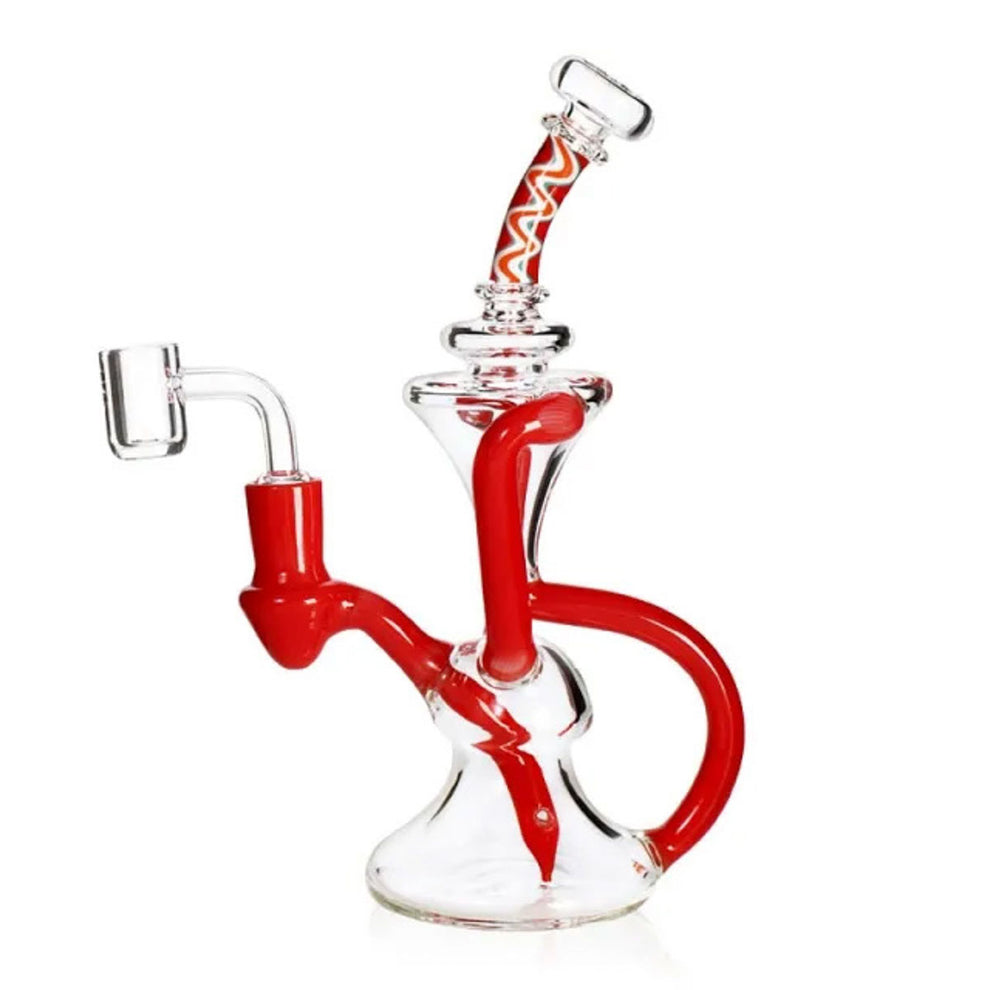 *PRICE* Wholesale | Phoenix Star: 8" Mini Recycler Dab Rig – Blazed ...