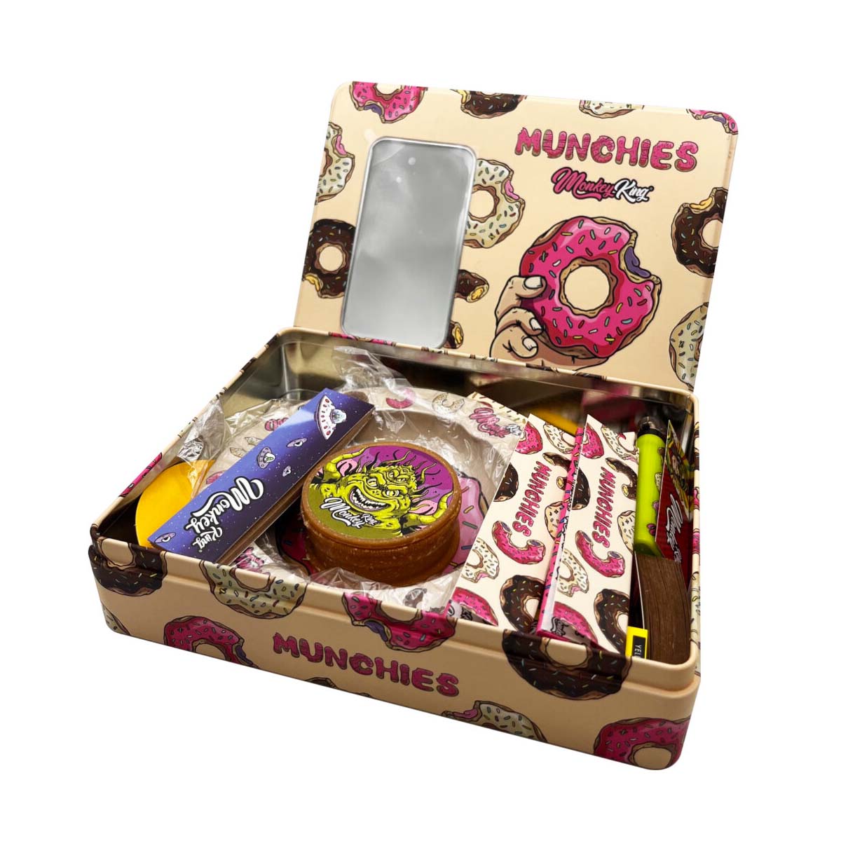 Monkey King Windowed Tin Try Kit Munchies Edition | UK Wholesale ...