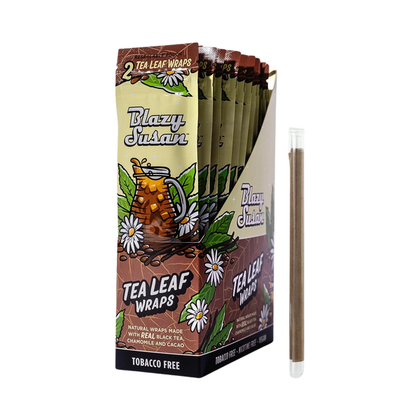 Buy Blazy Susan Tea Leaf Wraps (Full Box) | CBD & Cannabis Wholesale ...
