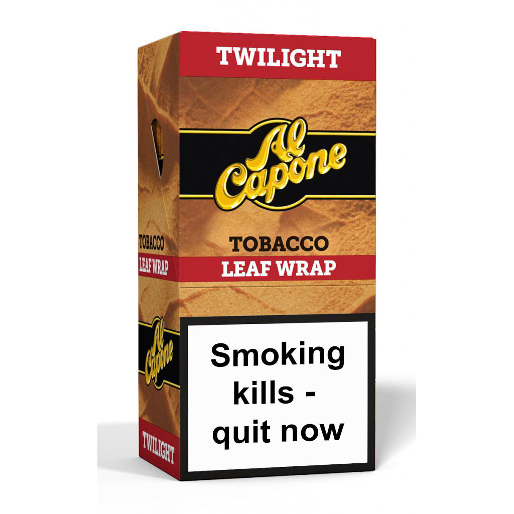 Buy Al Capone Tobacco Leaf Wraps - Twilight (Full Box) | CBD & Cannabis ...
