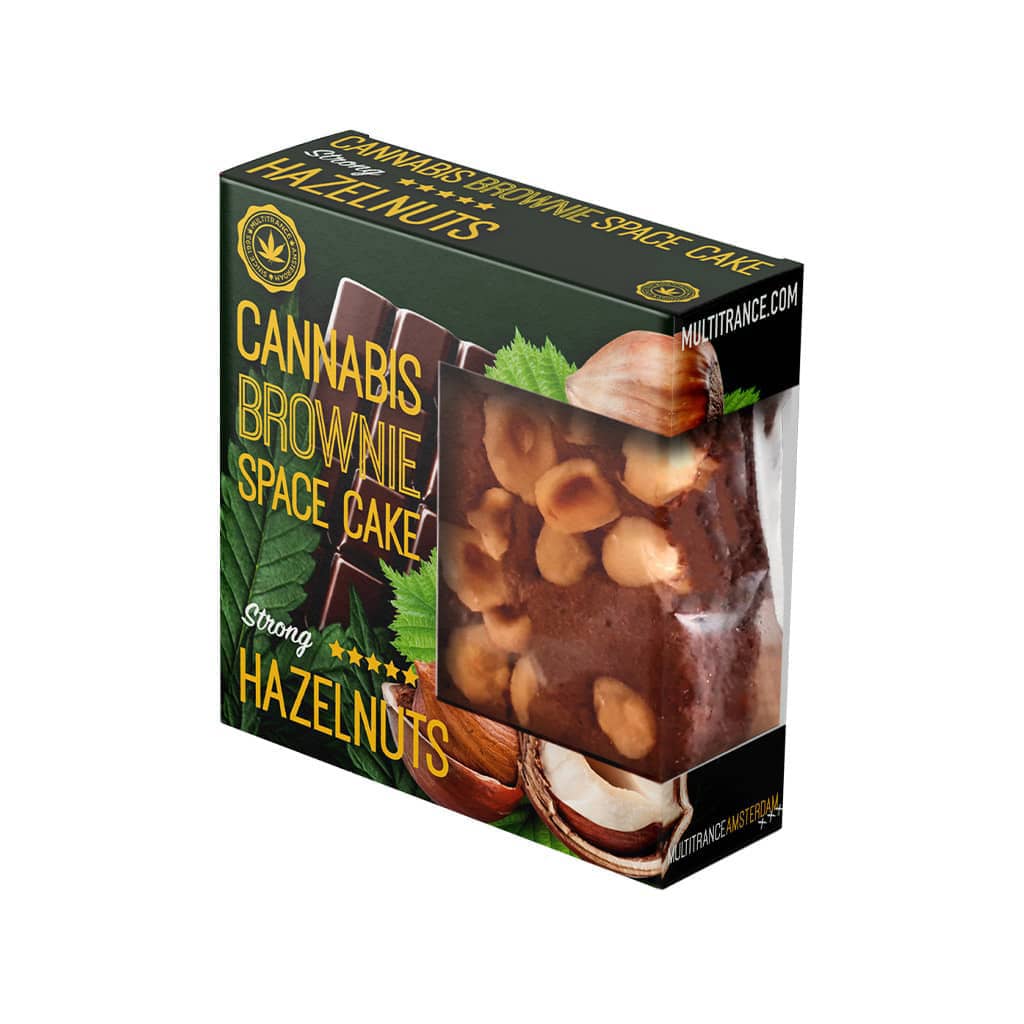 Multitrance Boxed Cannabis Brownie - Hazelnuts Strong – Blazed Wholesale