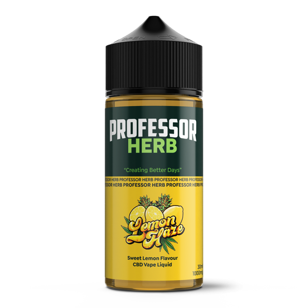 Buy Professor Herb CBD Vape Liquid 1000mg/30ml - Lemon Haze | CBD ...