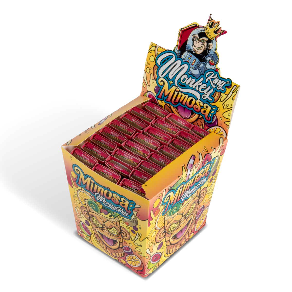 Monkey King Scented Smell Papers & Tips: Mimosa (24 Pack) – Blazed ...