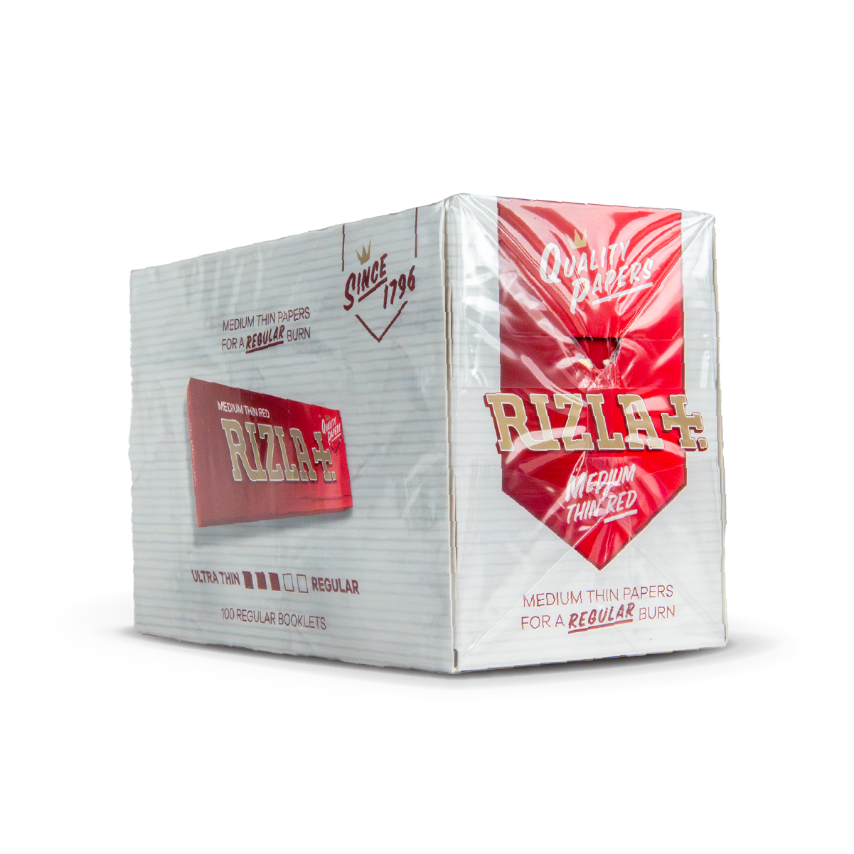 Rizla Rolling Papers: Red - Standard (100 Pack) – Blazed Wholesale