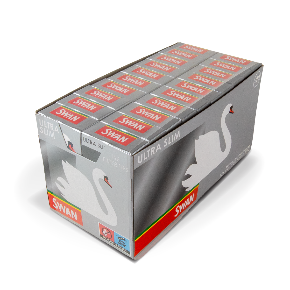 Swan Filters: Ultra Slim - 126 Tips (20 Pack) – Blazed Wholesale